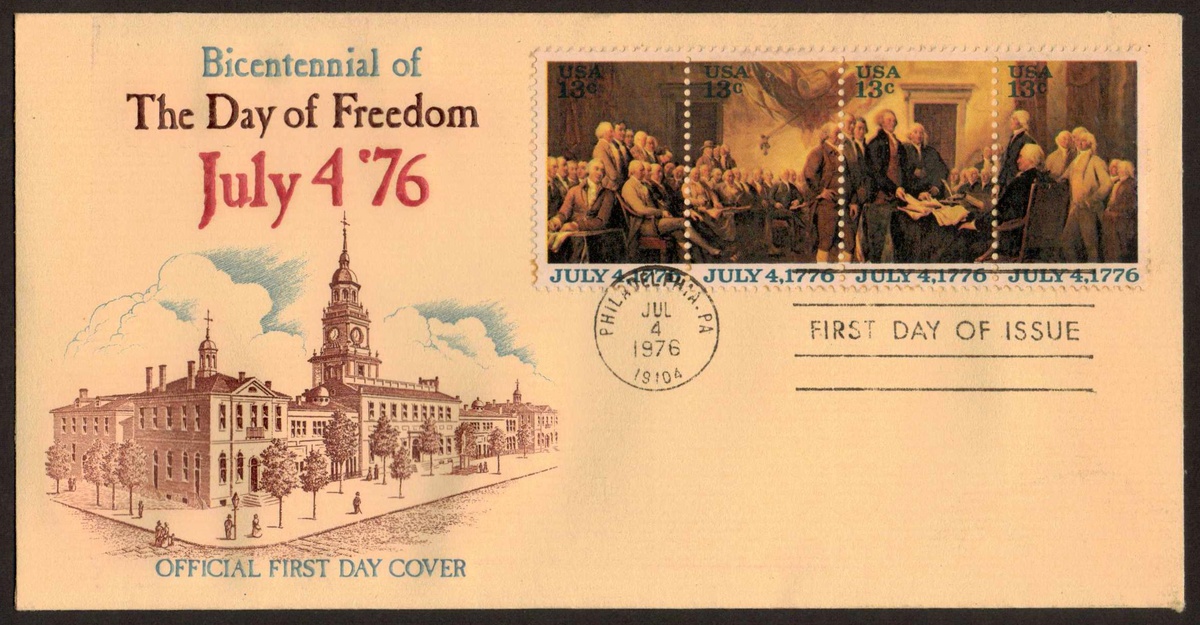 1976 Us Bicentennial First Day Cover Collectors Weekly