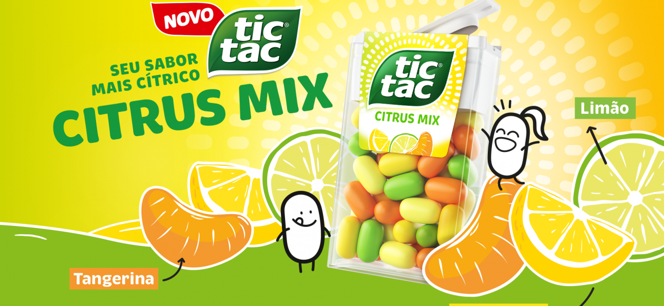 Tic Tac Amplia Portfólio Com Novo Sabor Supervarejo