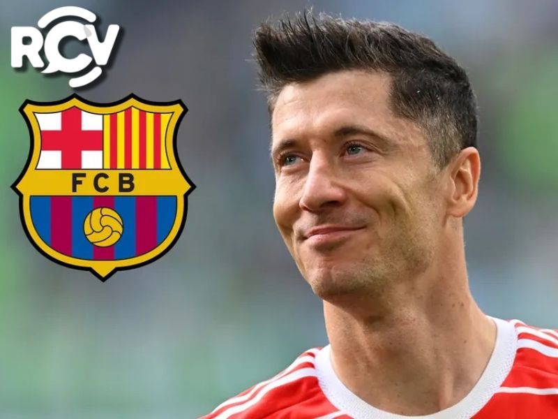 Robert Lewandowski Nuevo Jugador Del Barcelona