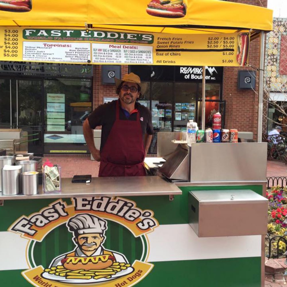 Fast Eddies Chicago Hot Dog Stand Boulder Roaming Hunger