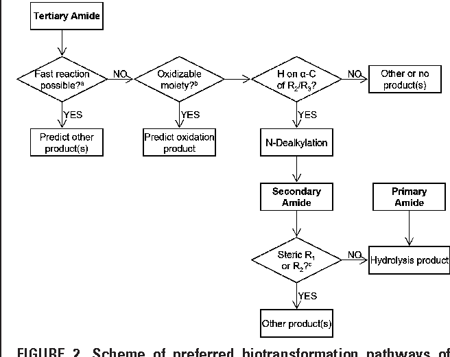 Table 1 From Structure Based Interpretation Of Biotransformation