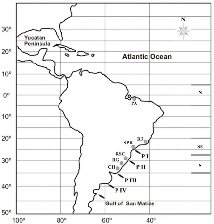 Figure 1 From Genetic Structure Of Brazilian Populations Of White Mouth