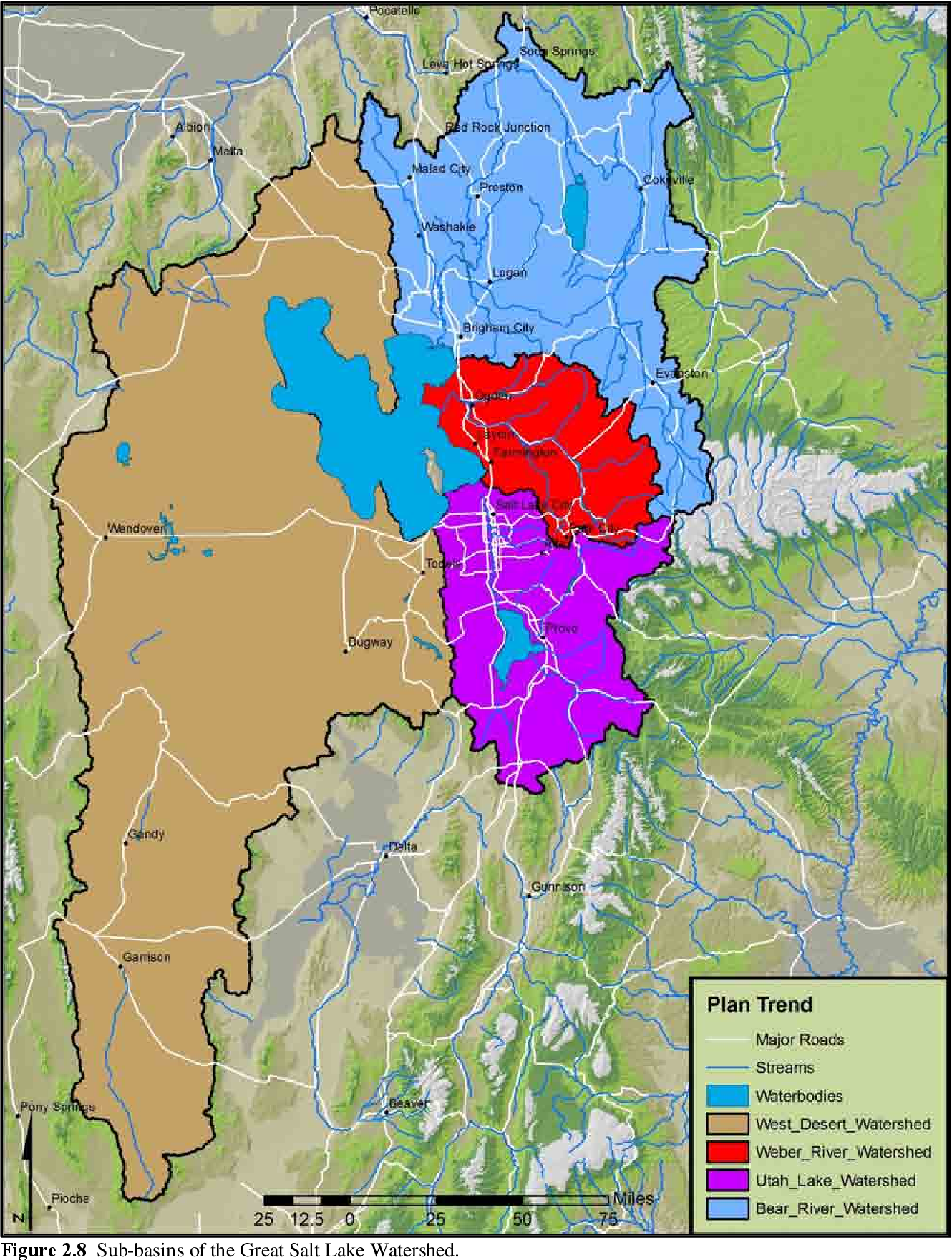 Great Salt Lake Watershed Its Role In Maintaining The Wetlands Of The