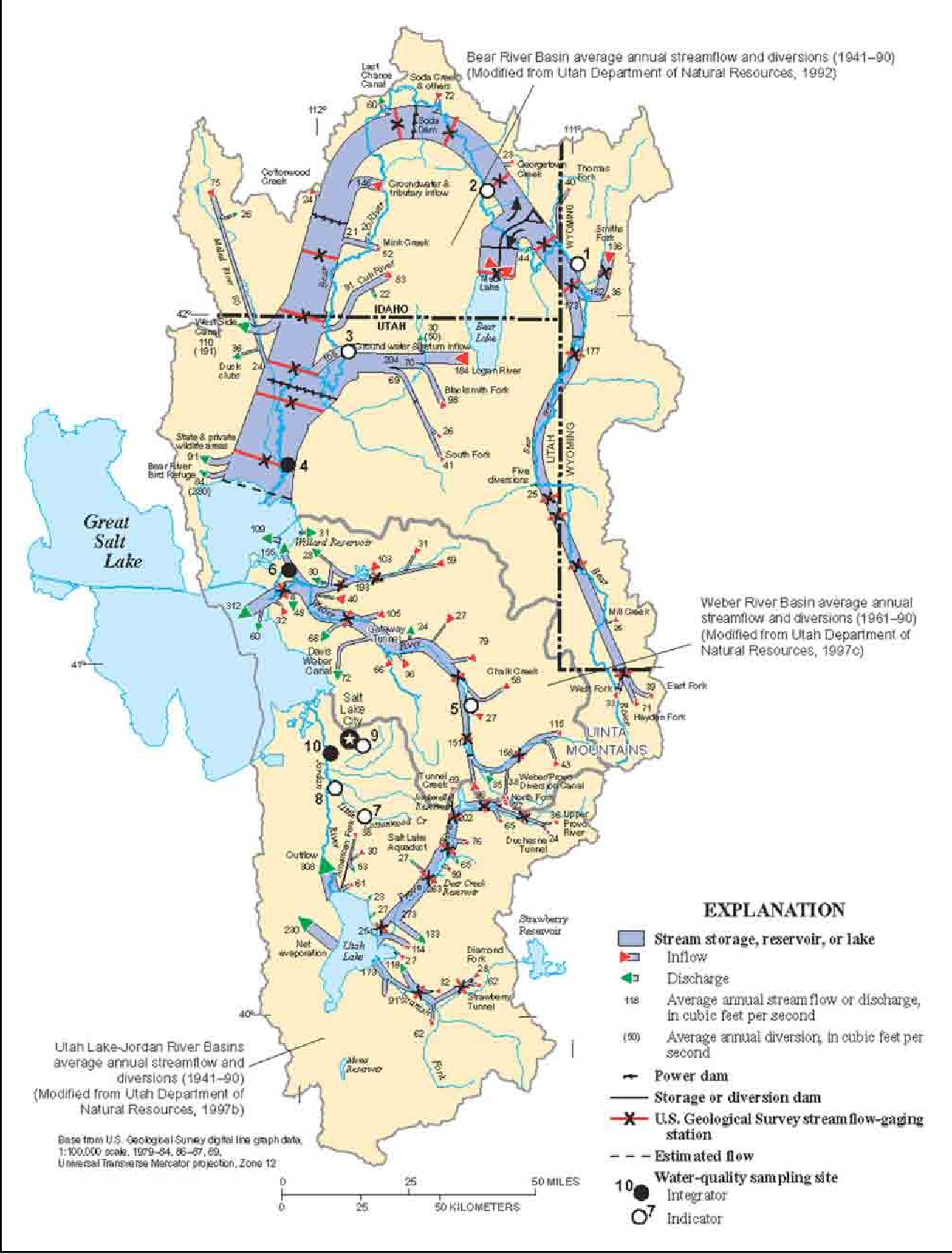 Great Salt Lake Watershed Its Role In Maintaining The Wetlands Of The