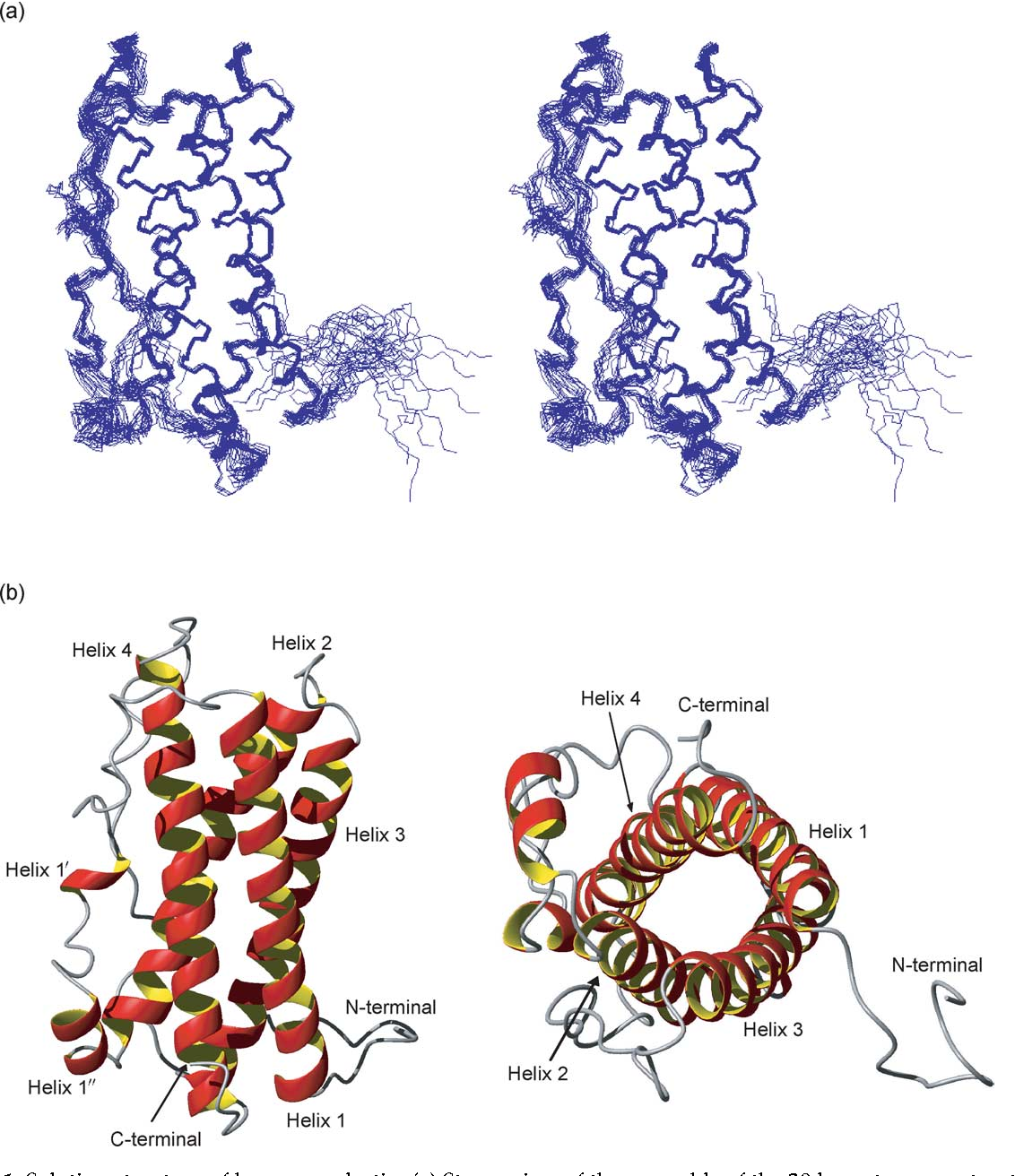 Table 1 From Solution Structure Of Human Prolactin Semantic Scholar