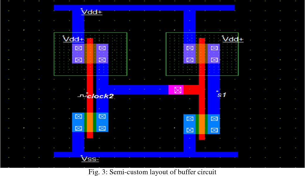 Layout Design Of Cmos Buffer To Reduce Area And Power Semantic Scholar