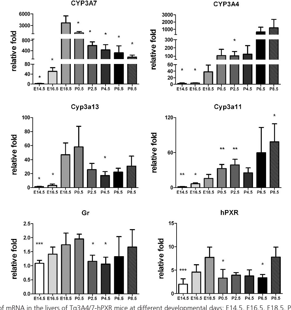 Table 1 From Expression And Regulation Of Human Fetal Specific Cyp3a7