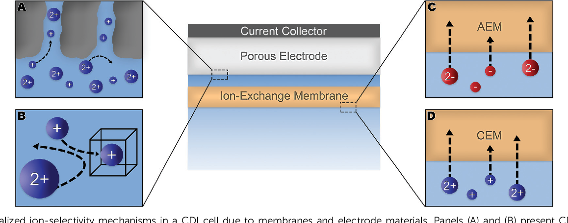 Table 1 From Recent Advances In Ion Selectivity With Capacitive