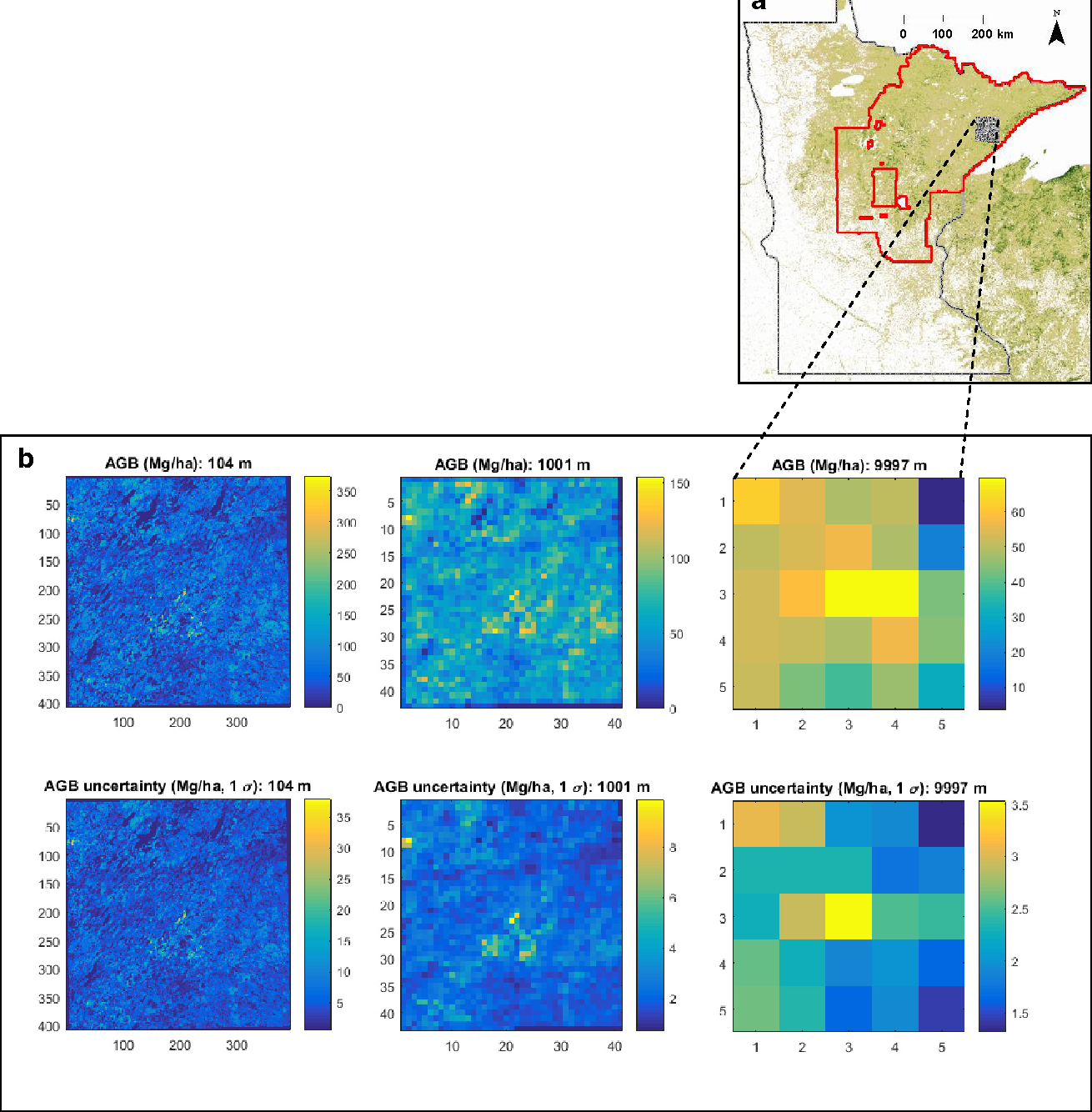 Pdf Forest Aboveground Biomass Mapping And Estimation Across Multiple