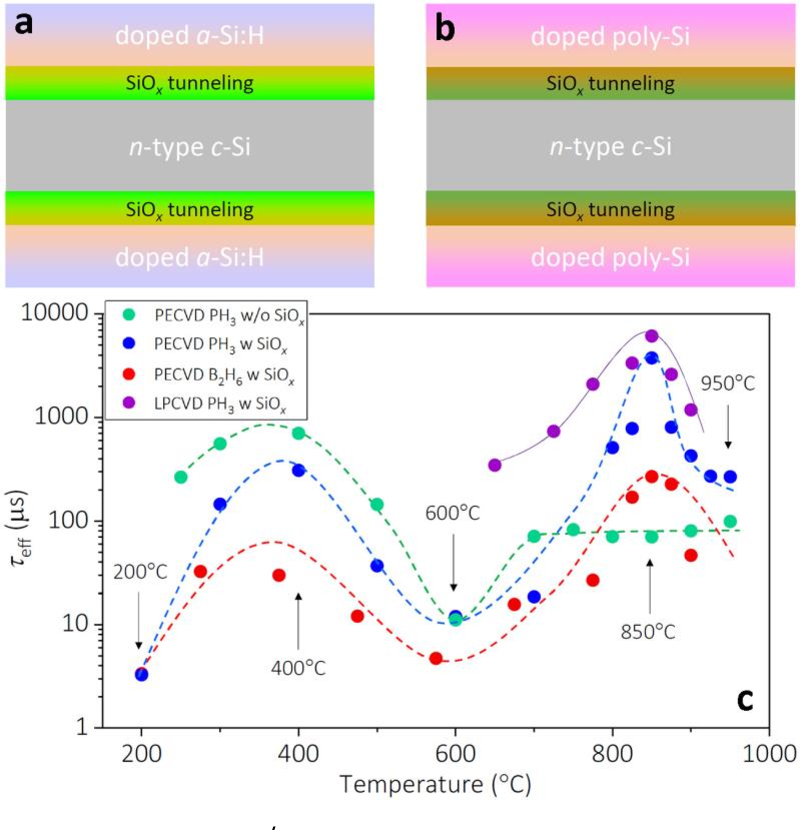 Polysilicon Passivating Contacts For Silicon Solar Cells Interface