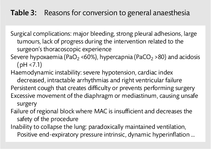 Pdf Non Intubated Video Assisted Thoracoscopic Lung Resections The