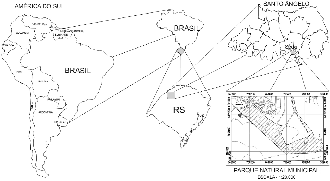 Figure 1 From Estrutura Fitossociológica Da Vegetação Arbórea Do Parque