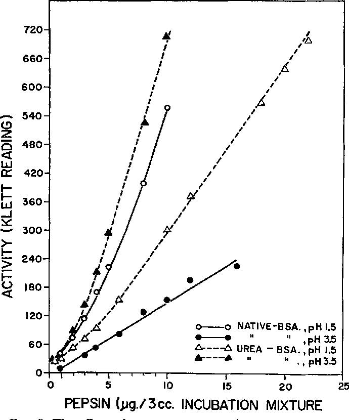 Pdf Studies On The Optimum Ph For The Action Of Pepsin On Native