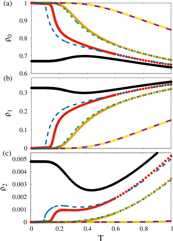 Pdf Out Of Equilibrium Dynamics And Extended Textures Of Topological