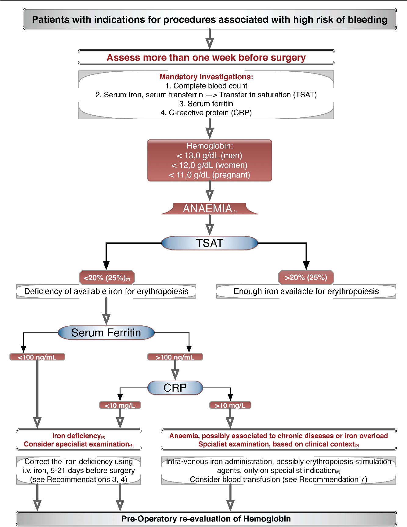 Figure 1 From Perioperative Patient Blood Management Programme