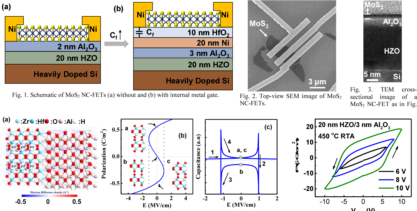 Pdf Sub 60 Mvdec Ferroelectric Hzo Mos2 Negative Capacitance Field