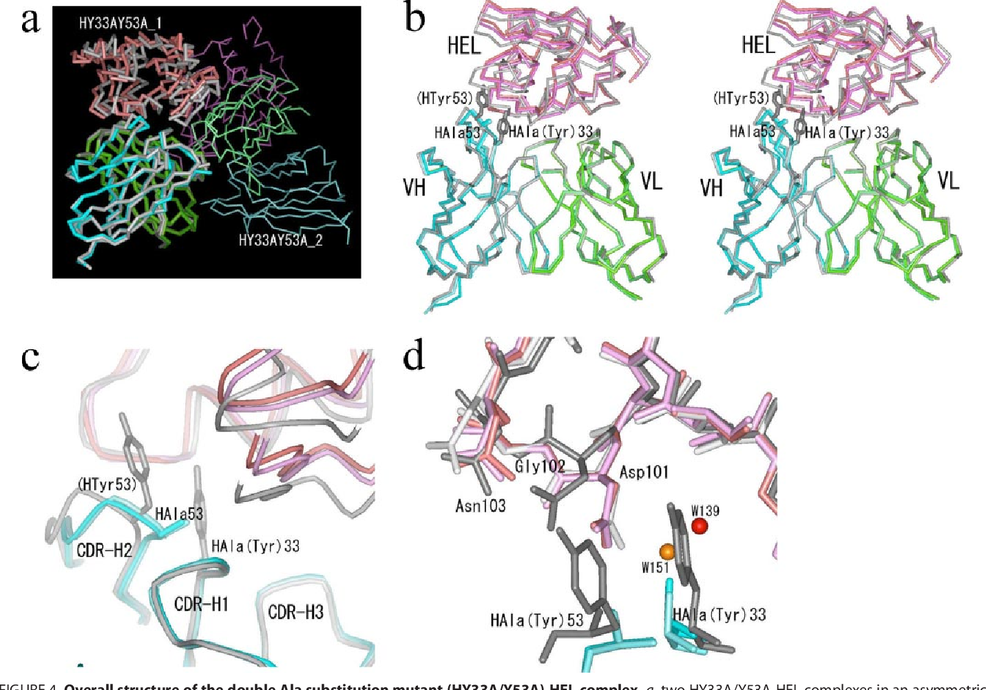 Figure 1 From Structural Consequences Of Mutations In Interfacial Tyr