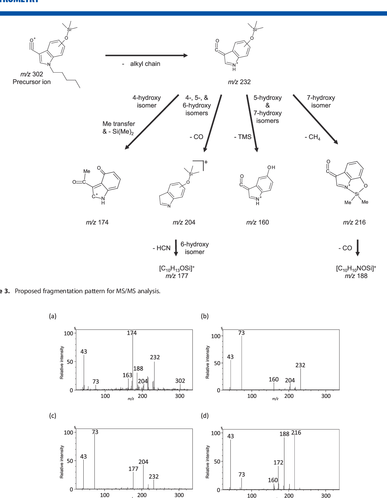 Figure 1 From Development Of A Mass Spectrometric Hydroxyl Position