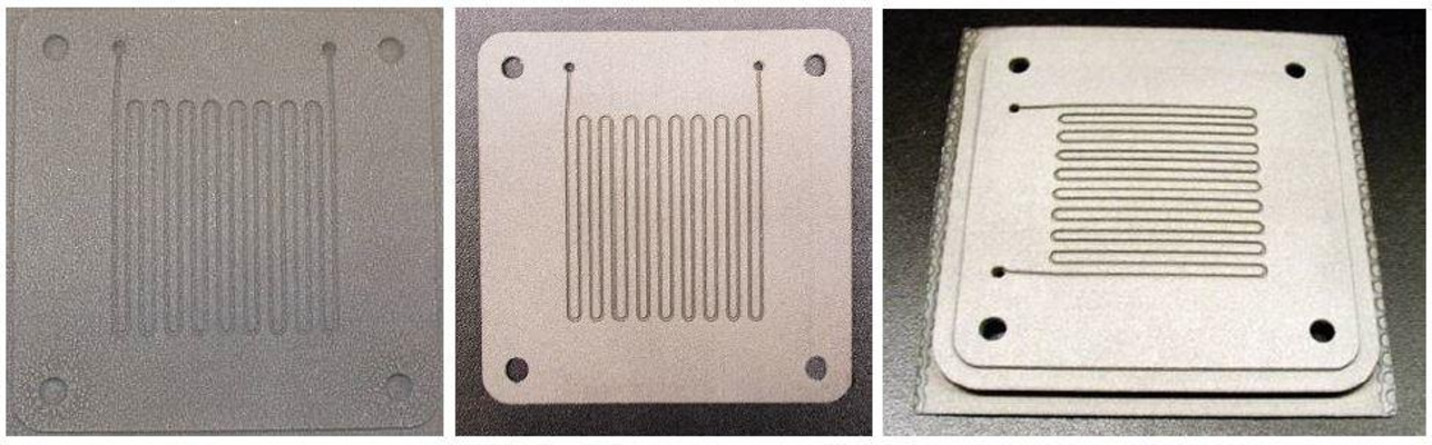 Figure 1 2 From Flow Visualization In 3d Printed Pem Fuel Cell Bipolar