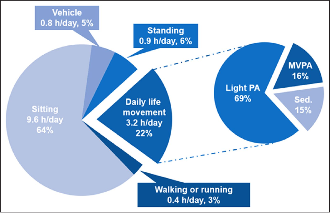 Pdf Accelerometer‐derived Daily Life Movement Classified By Machine