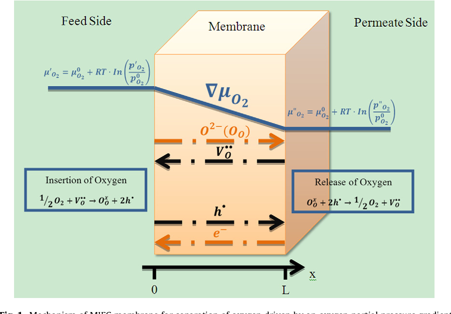 Pdf Dense Ceramic Oxygen Permeable Membranes And Catalytic Membrane