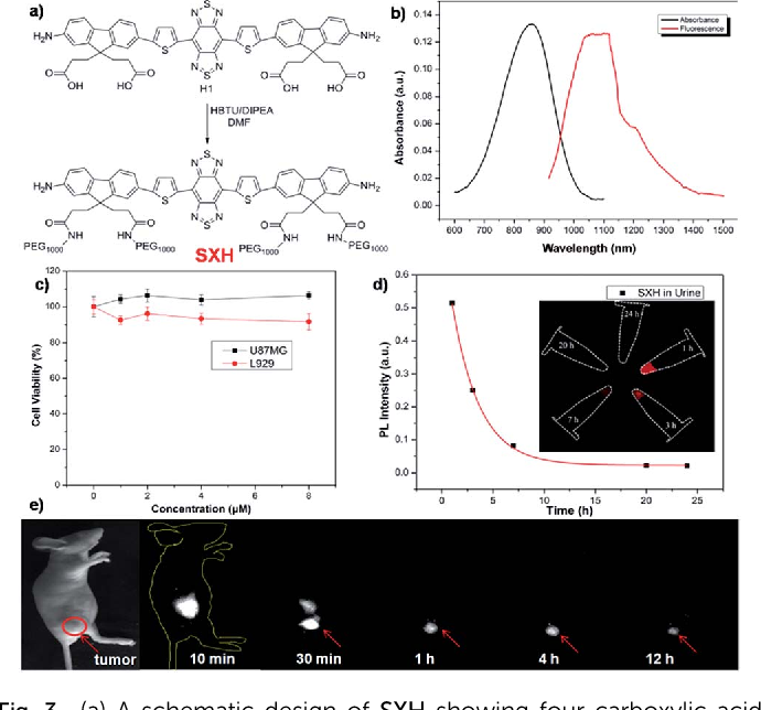 Figure 1 From Novel Bright Emission Small Molecule Nir Ii Fluorophores