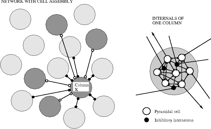 Figure 1 From A Model Of Cortical Associative Memory Based On A