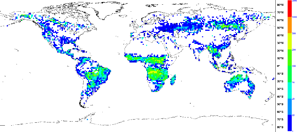 Pdf Biomass Burning Emissions Estimated With A Global Fire