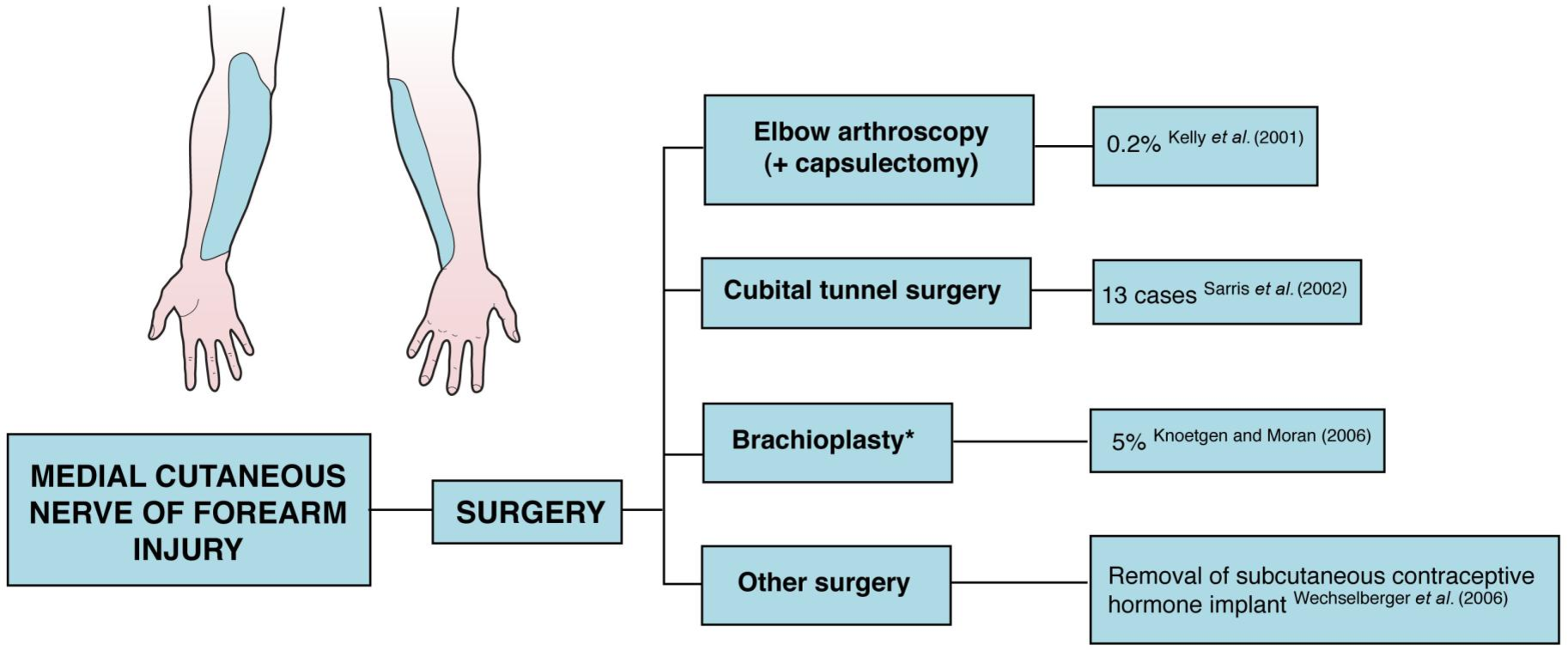 Table 21 From Iatrogenic Upper Limb Nerve Injuries Semantic Scholar