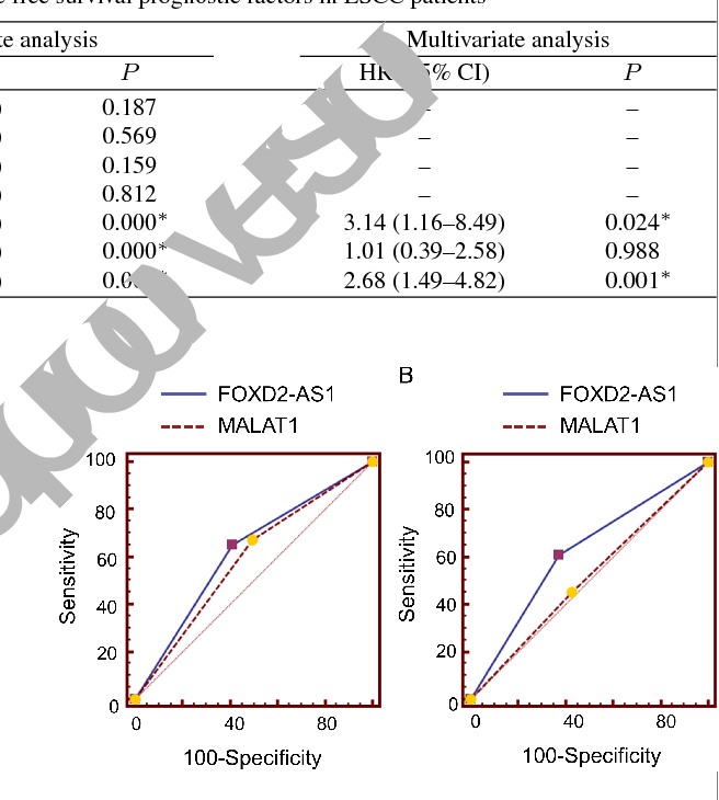 Figure 1 From Upregulation Of The Long Noncoding Rna Foxd2 As1 Predicts