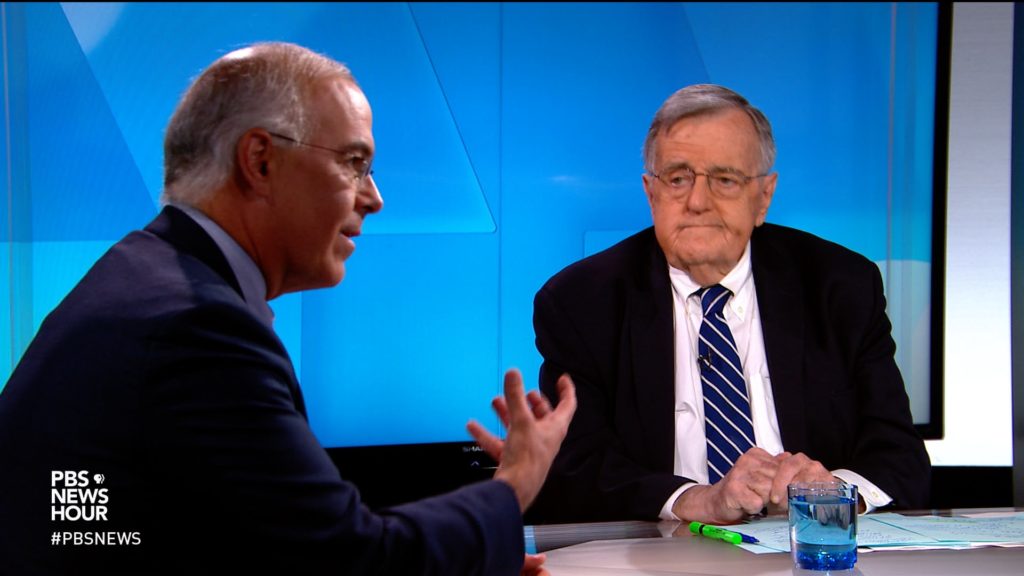 Shields And Brooks On Trump Pelosi Feud 2020 Democrats Pbs News