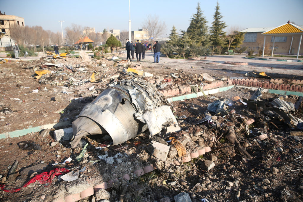 Ap Verified Videos Show Plane In Iran Struck Before Fiery Crash Pbs