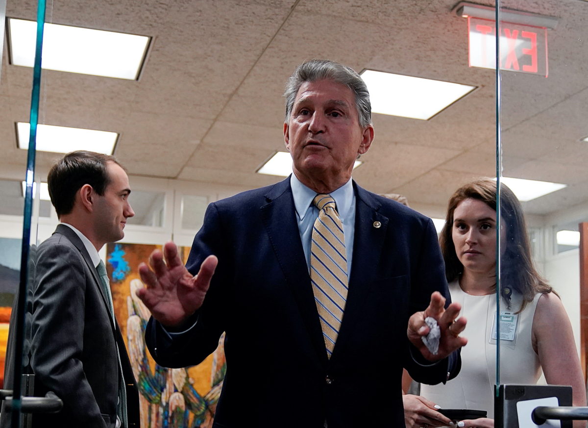 Manchin Says Hes Reached A Deal With Schumer On Health Energy Tax