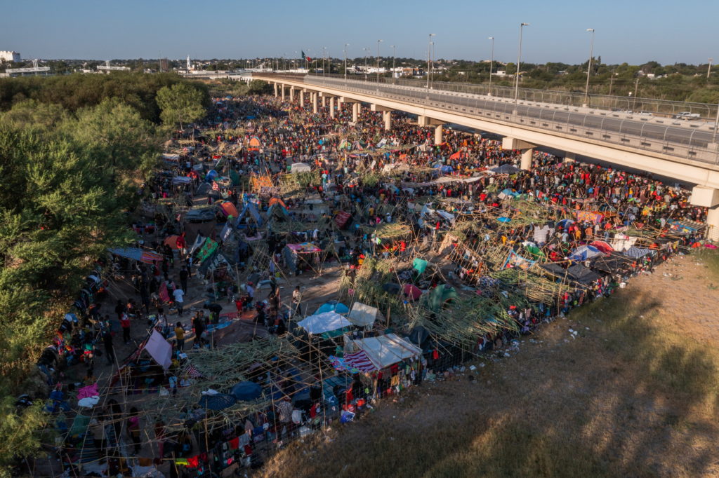 Migrant Camp Along Texas Border Shrinks As Removals Ramp Up Pbs News