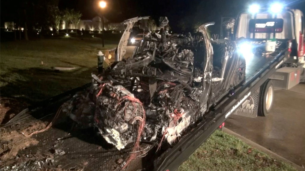 Driver Was Behind Wheel At Time Of Tesla Crash In Texas Ntsb Says