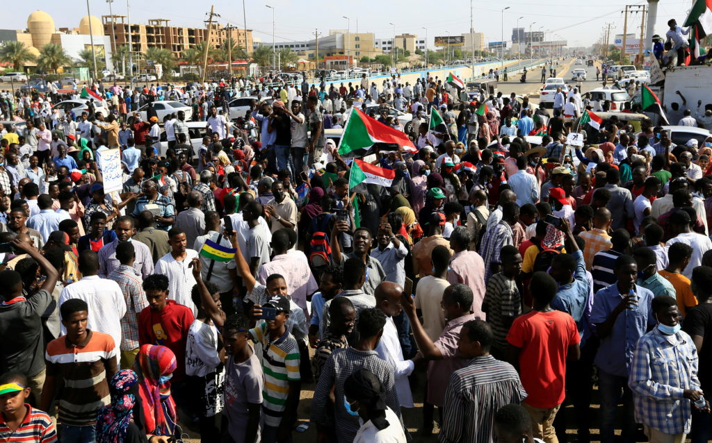 Thousands Rally In Sudans Capital To Demand Civilian Rule Pbs Newshour