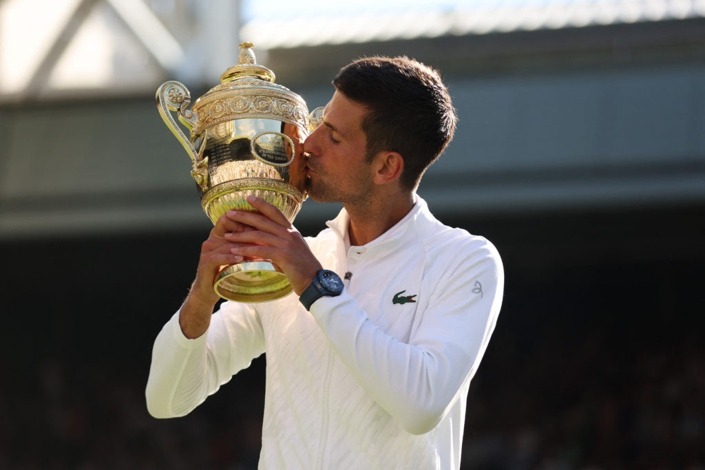 Novak Djokovic Defeats Nick Kyrgios To Take His 7th Wimbledon Title