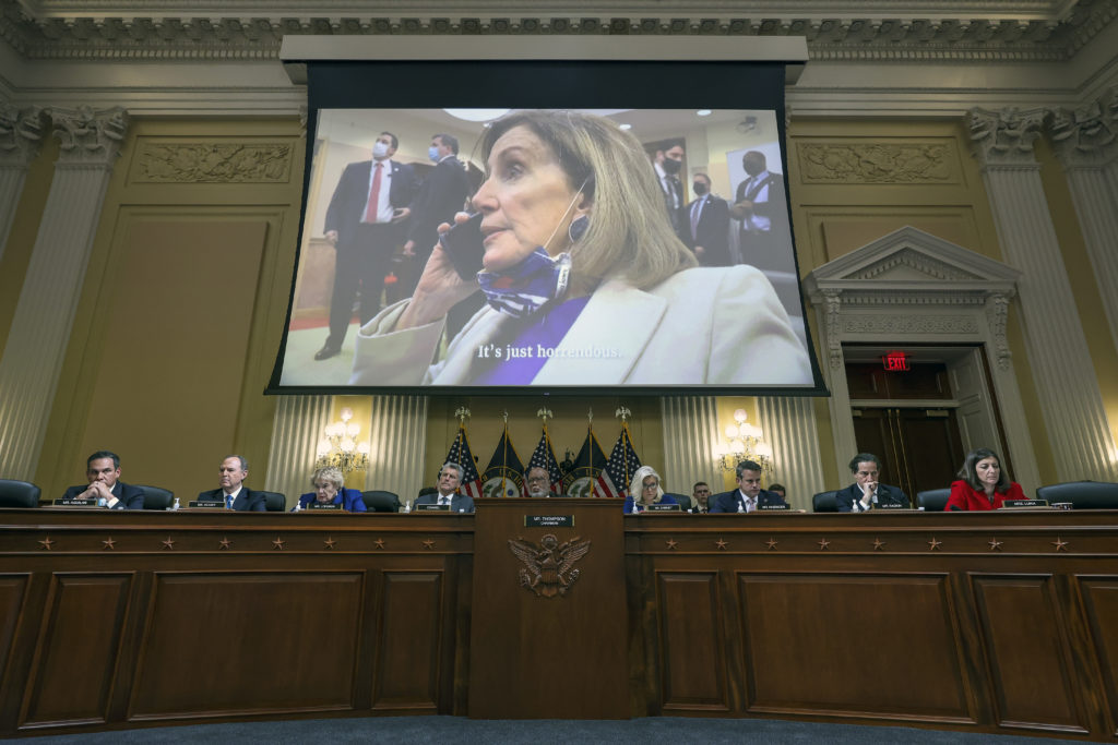 Watch Pelosi And Schumer Shelter And Call For Help During Capitol