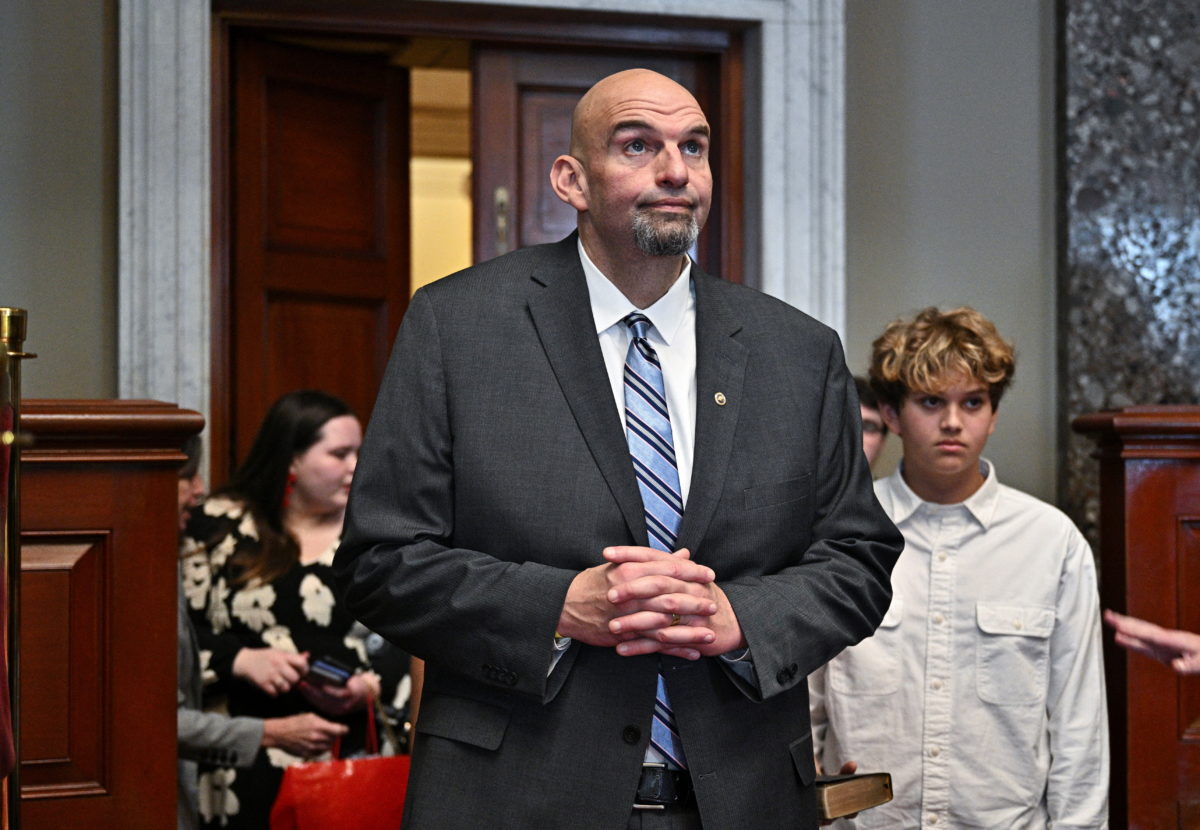 Sen Fetterman Who Had A Stroke Last Year Hospitalized After Feeling