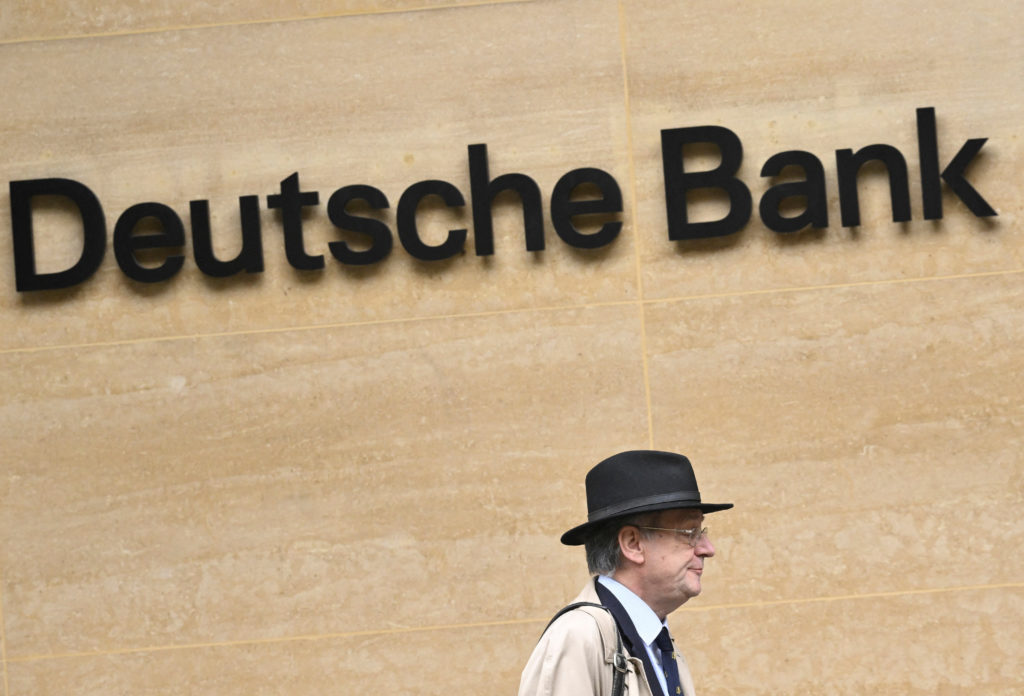 Shares Of Germanys Largest Lender Deutsche Bank Fall Amid Global