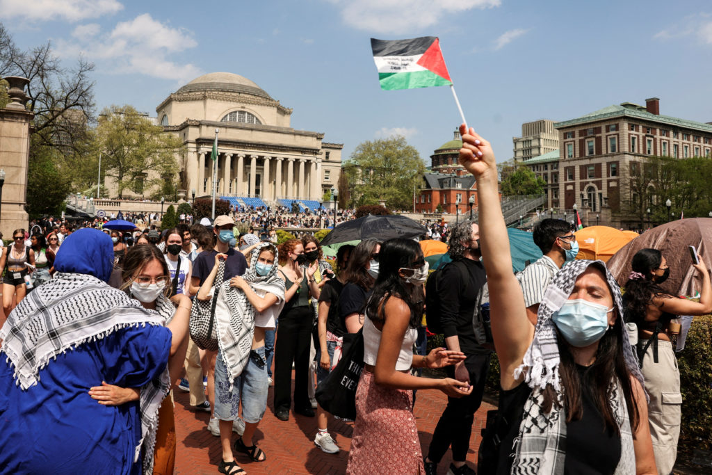 Roiled By Protests Columbia University Nixes Major Commencement