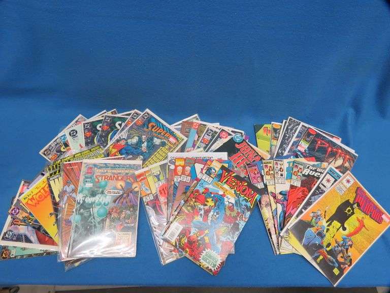 Marvel Dc Valiant And Image Comic Books Including Cable Pitt