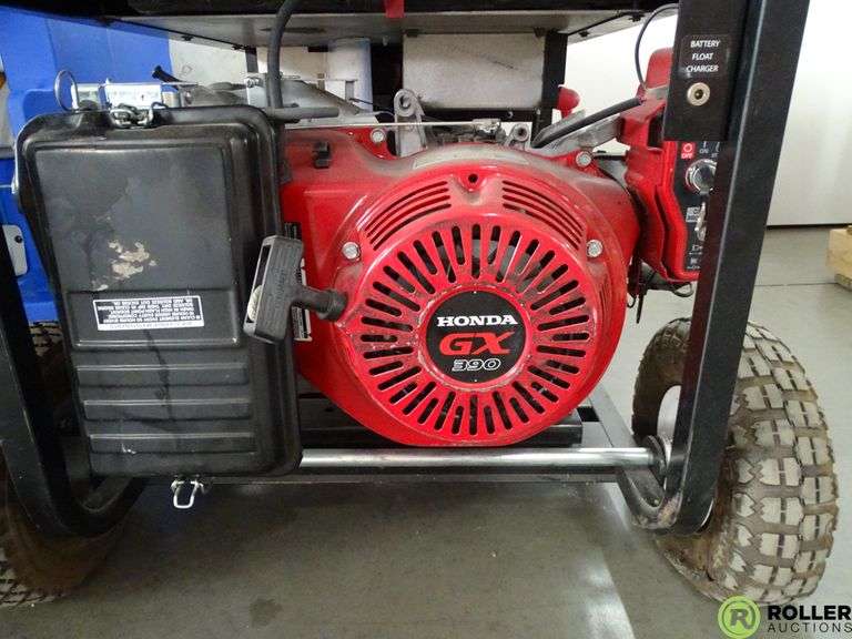 Powerboss 7000watt Electric Start Generator With Honda Gx390 Engine