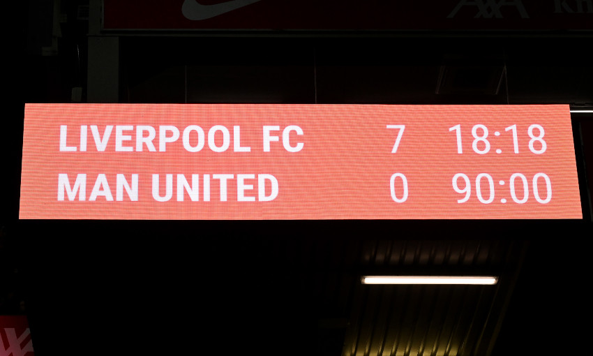 Liverpool 7 X 0 Manchester United