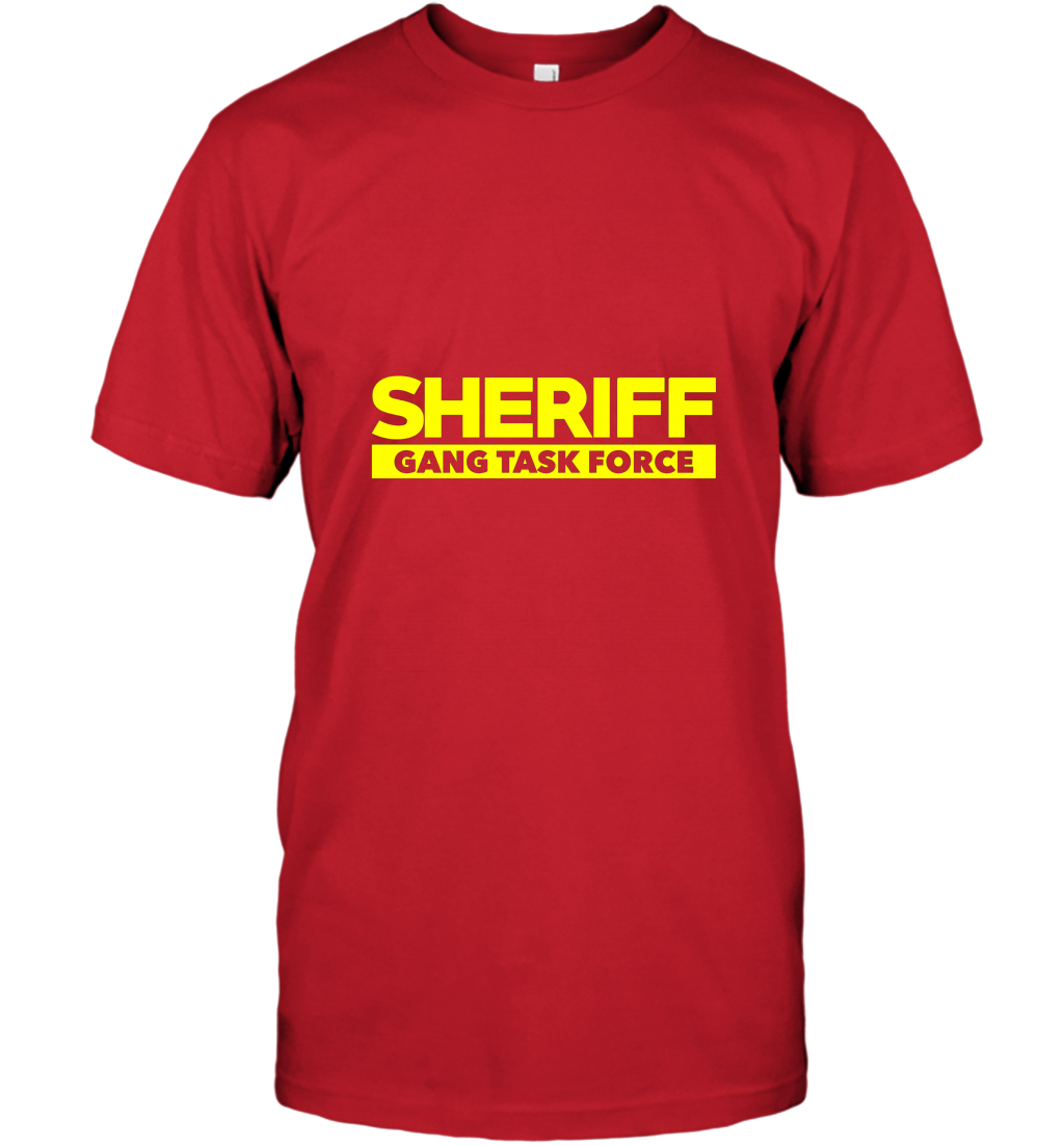 Sheriff Gang Task Force T Shirt Leo Cops Law Enforcement T Shirt Ateelove