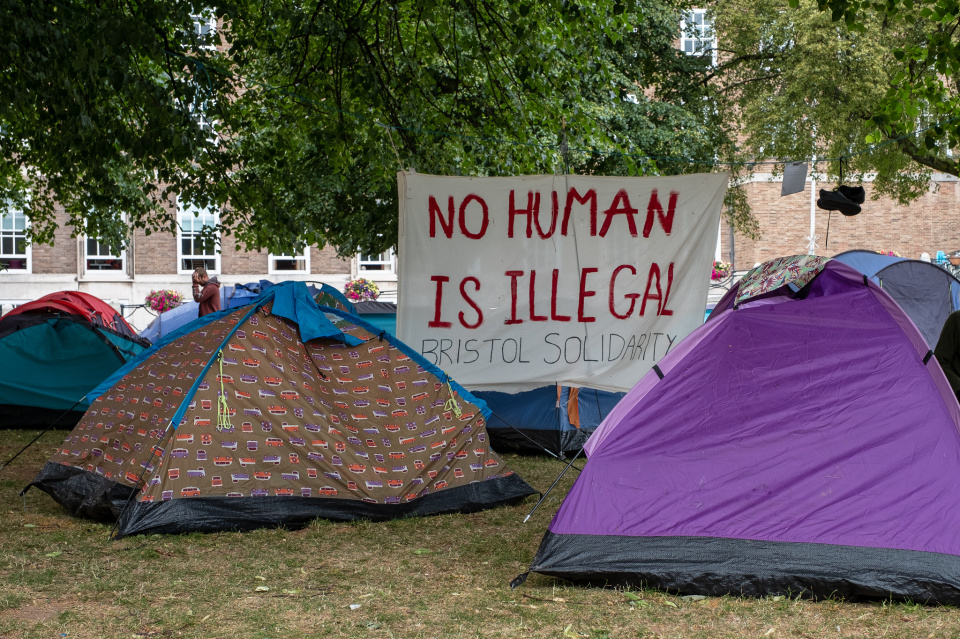 Tent Protest Robbris50 Blipfoto