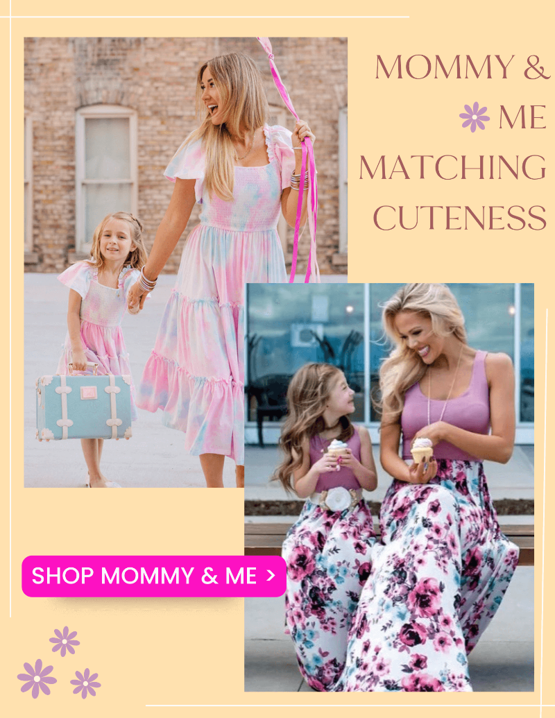 Dynamic Duos Adorable Mommy And Me Styles To Twin In🥰 Mia Belle Girls