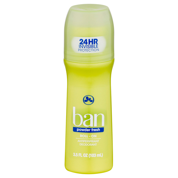 Ban Roll On Antiperspirant Deodorant Powder Fresh Products Lowes