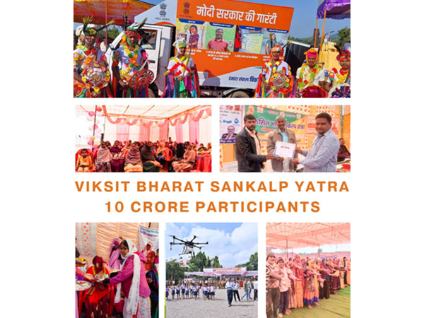 Massive Turnout In Viksit Bharat Sankalp Yatra Over 10 Crore