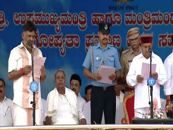 Dk Shivakumar Sworn In As Karnatakas Deputy Chief Minister